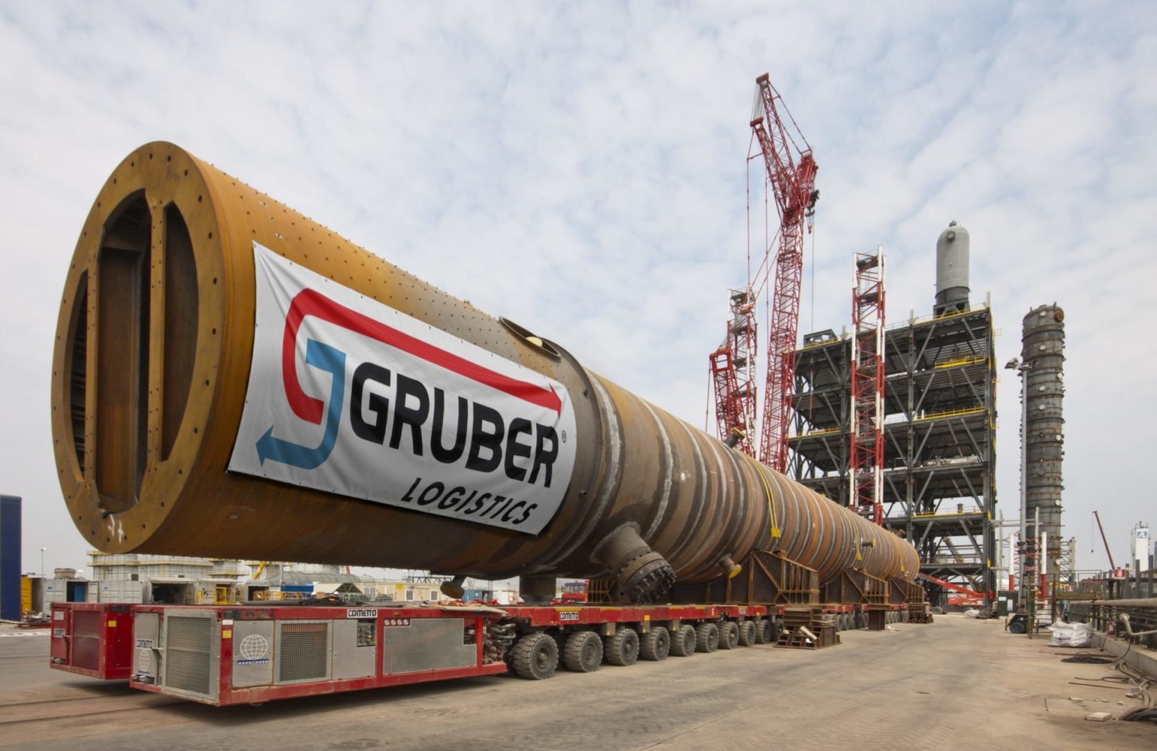 Logistics for the Energy, Oil & Gas sector | GRUBER Logistics