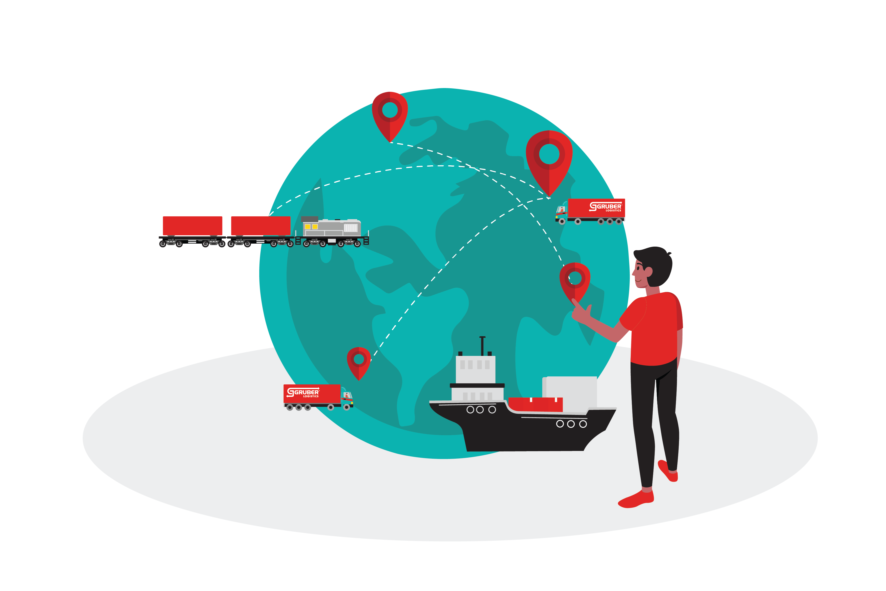Multimodality, intermodality and combined transport - GRUBER Logistics ...